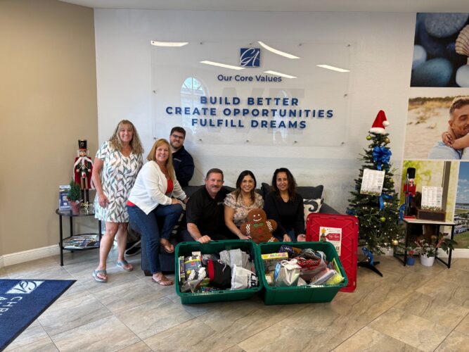 Christopher Alan Homes supports Youth Haven with holiday donation drive ...